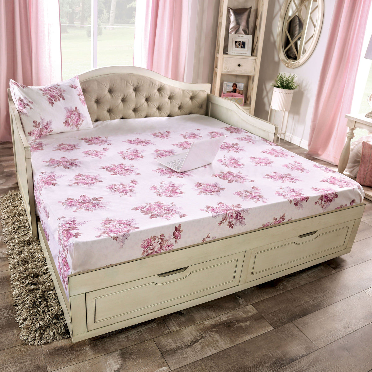 Gardenia 2-Drawer Daybed – Lavender Moon Loft Beds